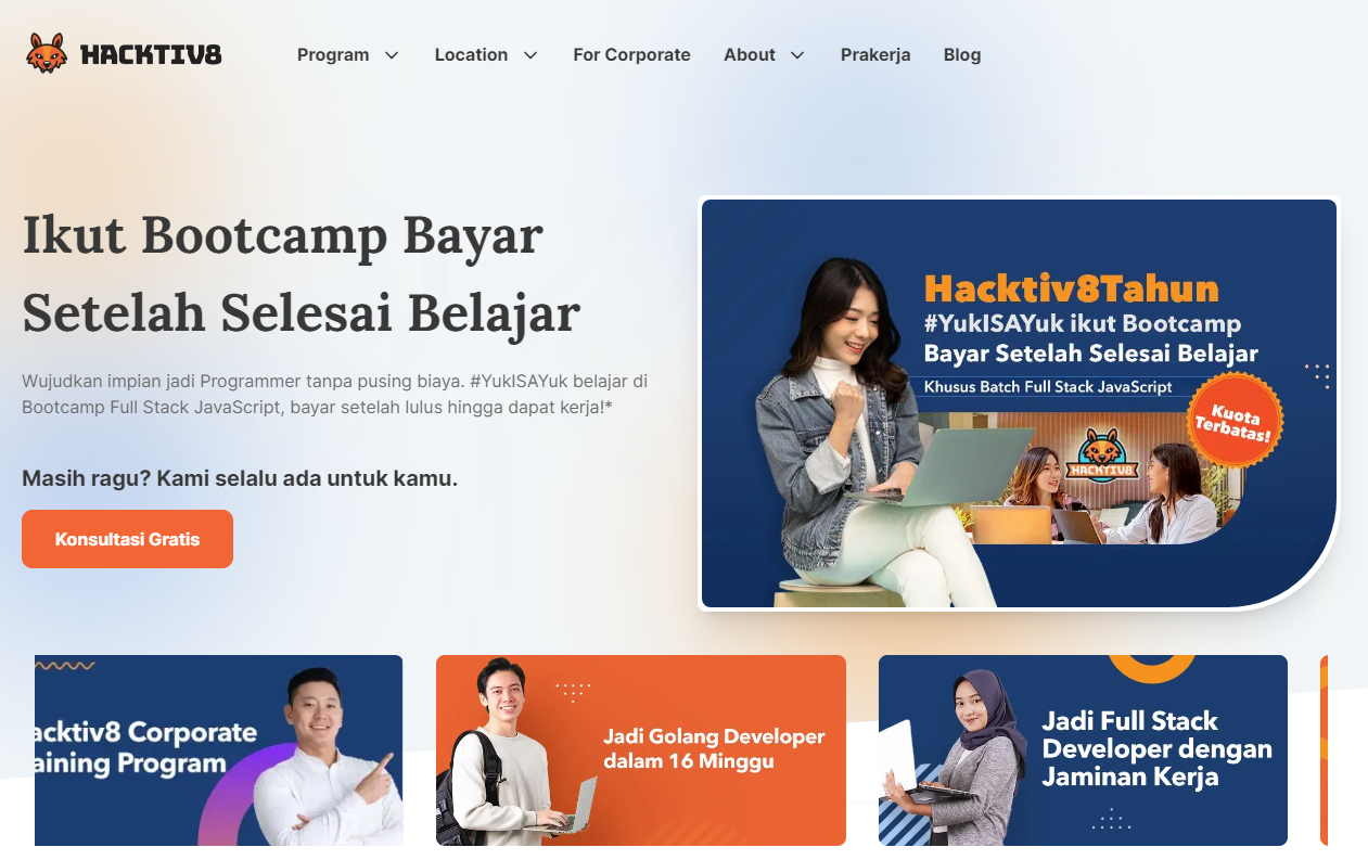 Sekolah Coding di Hacktiv8: Tempat Terbaik untuk Menjadi Talenta Digital Terlatih - VexaGame